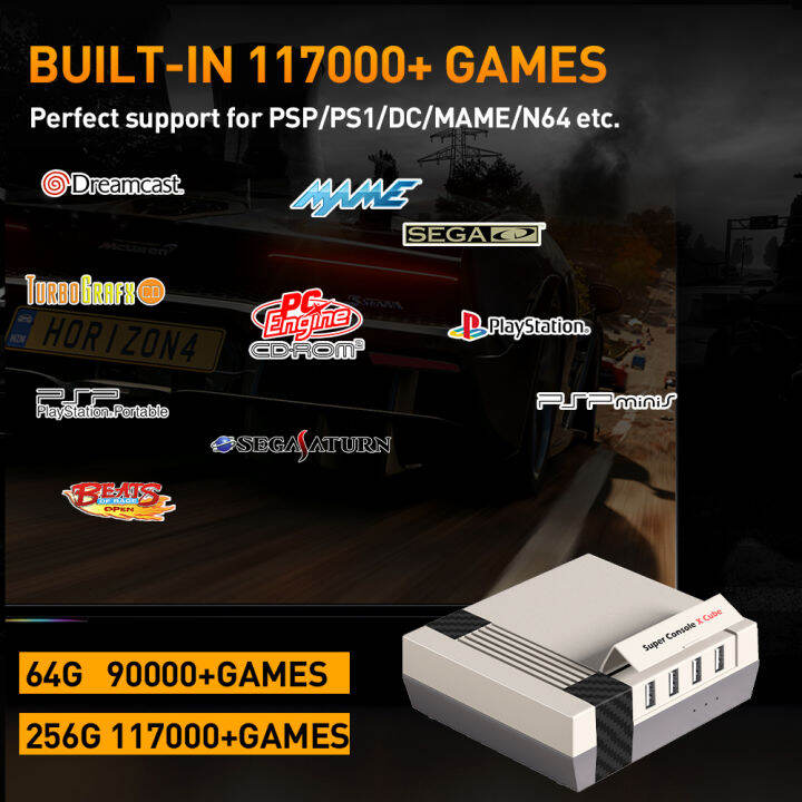 KINHANK Super Console X Cube Retro Game Console Support 1170 | Lazada PH