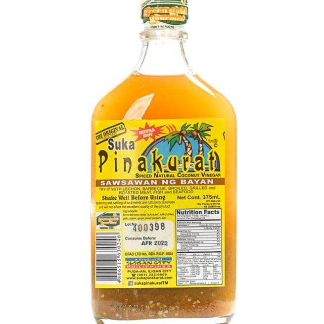 Pinakurat The Original Suka Extra Hot -375ml | Lazada PH