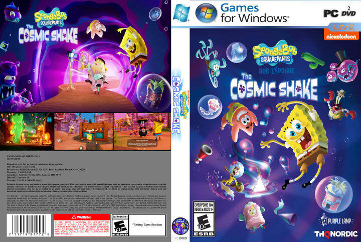 SpongeBob SquarePants: The Cosmic Shake PC GAME [Offline INSTALLATION ...