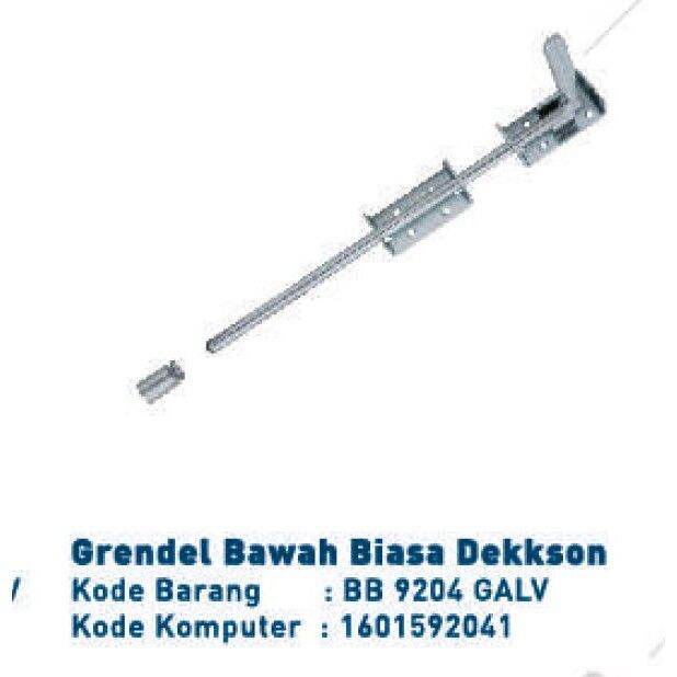 GRENDEL BAWAH BIASA DEKKSON BB 9204 GALV Grendel Bawah Pintu Garasi ...