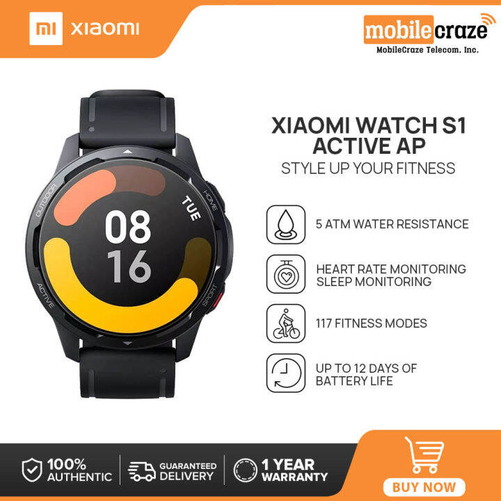 Xiaomi Watch S1 Active Smartwatch - Free Shipping | Global Version | 1. ...