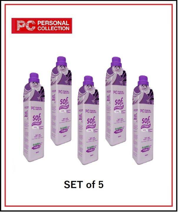 Sof Fabric Conditioner Eternity 1000ml Personal Collection Set of 5 ...
