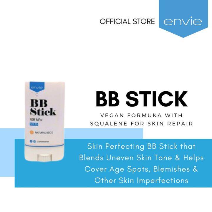 HOT RID61 Envie BB Stick for Men Shine Free with SPF, Blending these ...