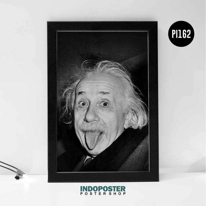 Poster Albert Einstein Tongue Arthur Sasse, 1951 A2 60X40cm | Lazada Indonesia