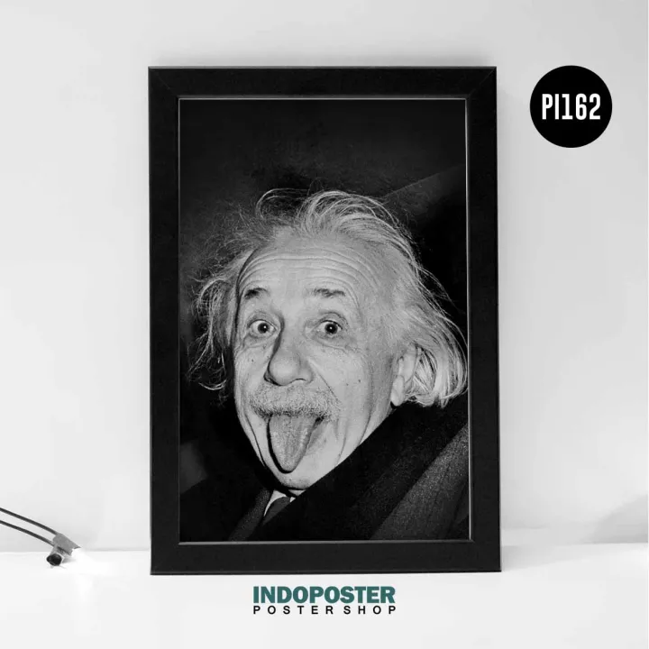 Poster Albert Einstein Tongue Arthur Sasse, 1951 A4 30X20cm | Lazada Indonesia