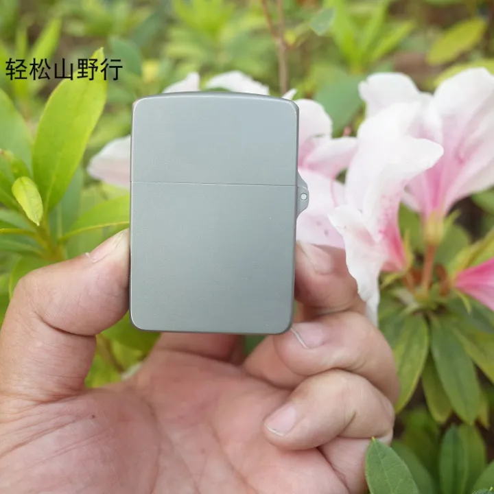 Retro 1941 military lighter titanium alloy to send original zippo Zippo ...