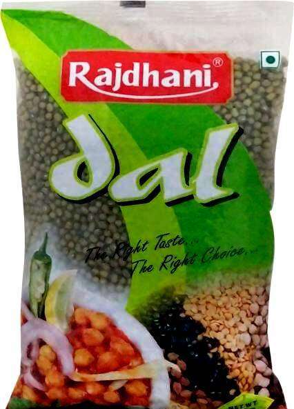 Rajdhani Moong Dal Sabut - Whole Green Mongo Lentils From India (1kg ...