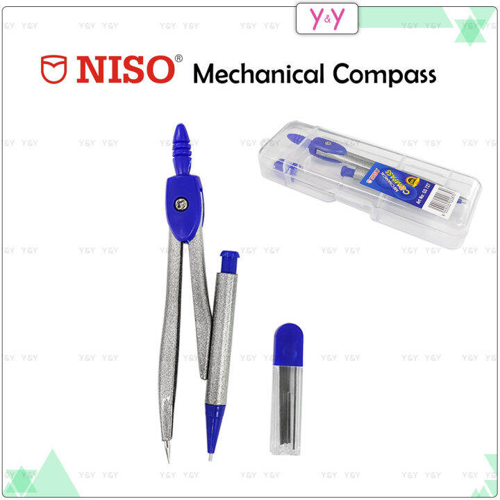 Niso Mechanical Compass / Geometry Set / Student Math Drawing Tool ...