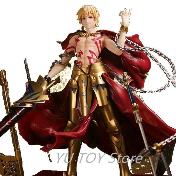 Fate ต้นแบบของเล่นแบบตั้งสำหรับตุ๊กตาโมเดลตุ๊กตาขยับแขนขาได้พีวีมม. FGO Ggamesh Archer Servent ...