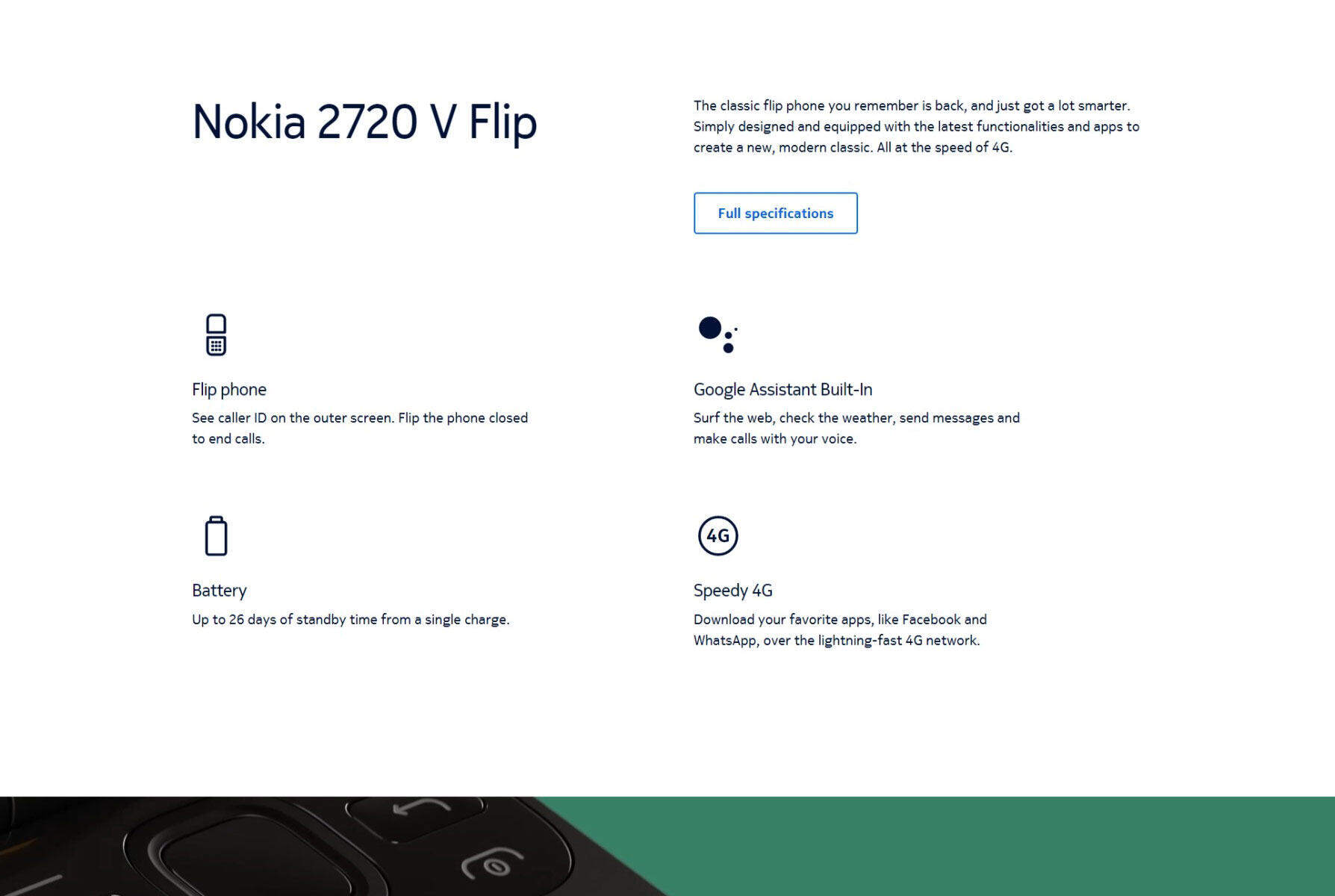 I ANGEL โทรศัพท์มือถือ copy Nokia 2720 FILP (4G) Flip Mobile Phone Dual ...