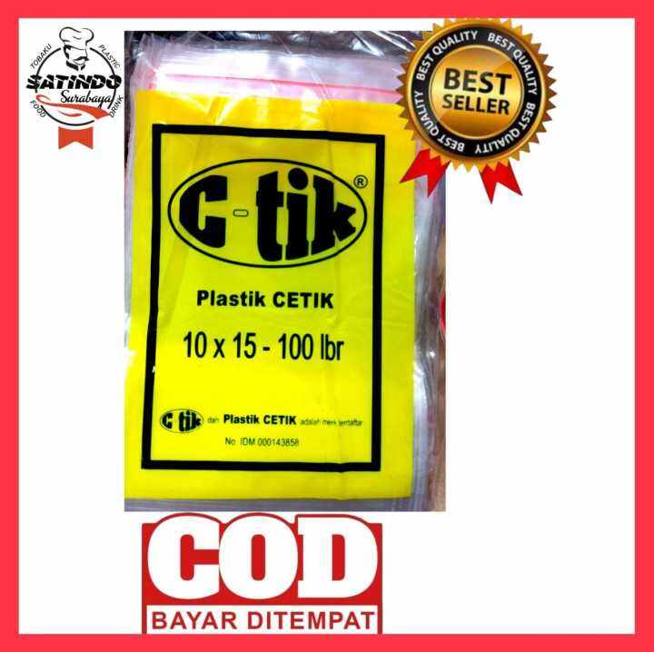 Plastik Klip C-tik Cetik Uk 10x15 GOOD QUALITY | Lazada Indonesia