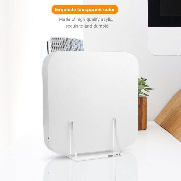 Acrylic Bracket For M1 Host Mac-Mini Desktop Stand TV Box Storage Rack ...