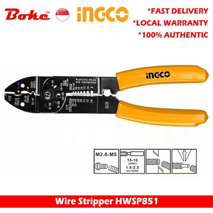 INGCO Wire stripper HWSP851 | Lazada Singapore