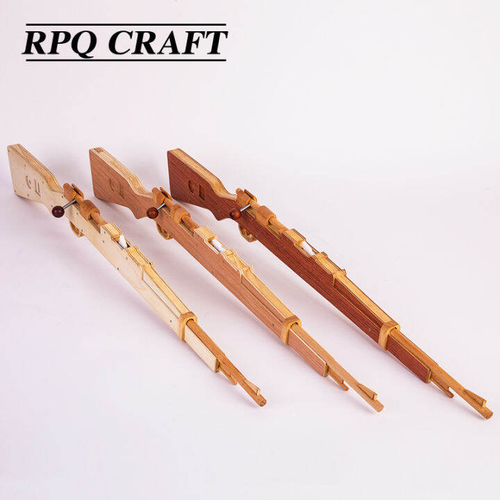 Mauser 98K rifle wooden children's toy rubber band gun continuous ...