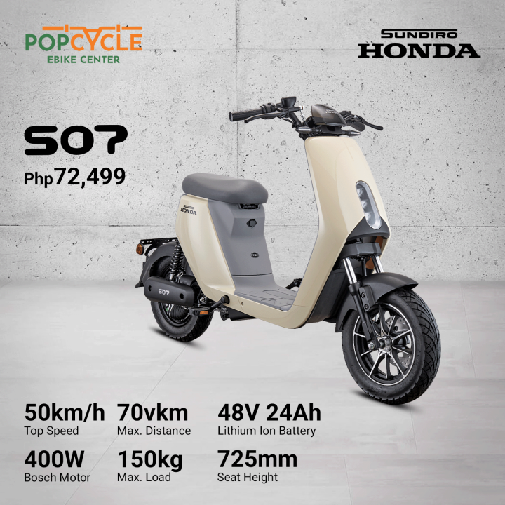 Sundiro Honda S07 Electric Scooter | Lazada PH