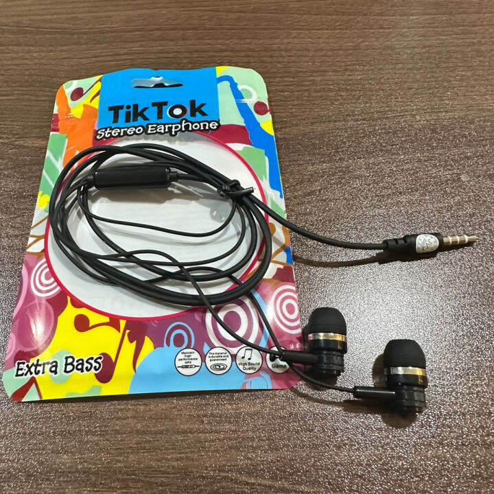 handsfree terpopuler t1ktok Jv9 stereo earphone extra bass tiktok fyp ...