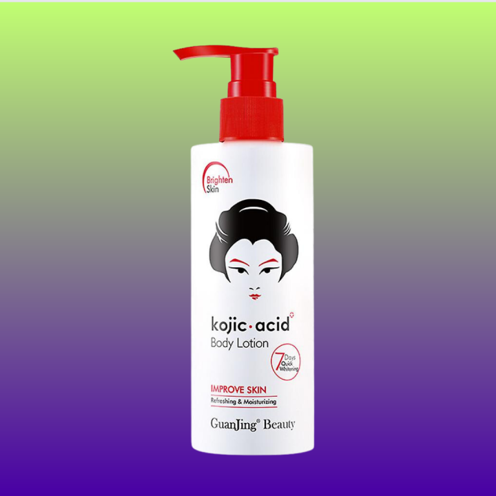 ORIGINAL and EFFECTIVE GuanJing Kojic Acid Brightening Body Lotion Moisturizing Lightening ...