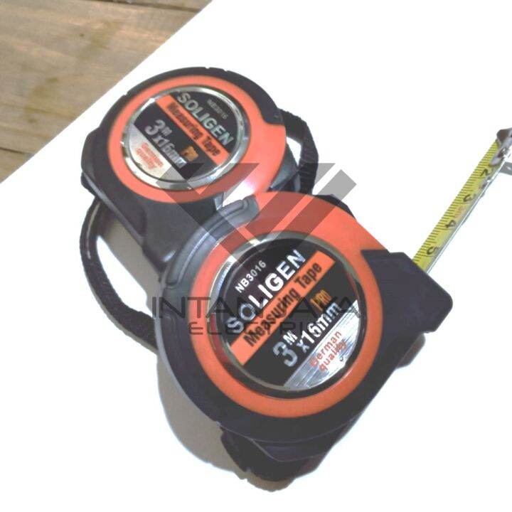 Soligen Meteran Bangunan Panjang 3 meter | Measuring Tape | Lazada ...