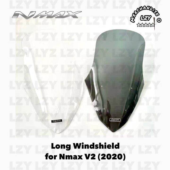 【factory outlet】 Nmax Long Windshield for V2 2020 Smoke Clear | Lazada PH