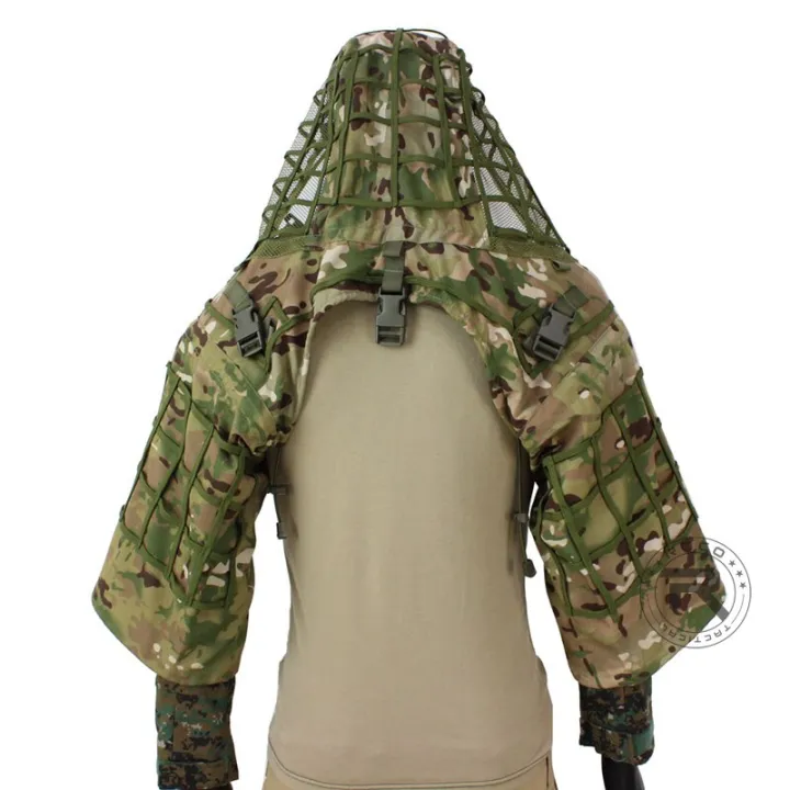 ROCOTACTICAL Ghillie Suit Foundation From Ripstop Fabric Camouflage ...