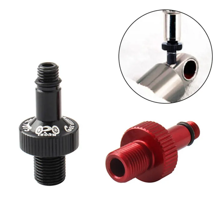 [Free Ship] Bike Air Shock Pump Adapter Shock Absorber Valve Adapter ...