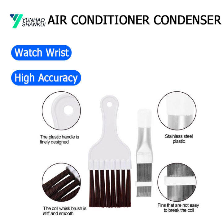 3 Pieces High Quality Air Conditioner Condenser Fin Comb, Fin Cleaning ...