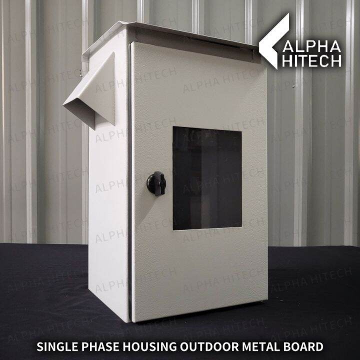 SINGLE PHASE OUTDOOR HOUSING METER METAL BOARD WITH FIBER / 3 PHASE ...