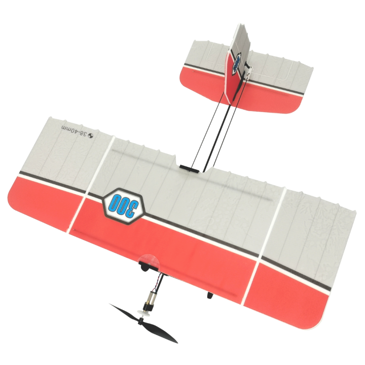 TY Model 300 Red 300mm Wingspan PP Foam DIY Micro Indoor Slow Flyer RC ...