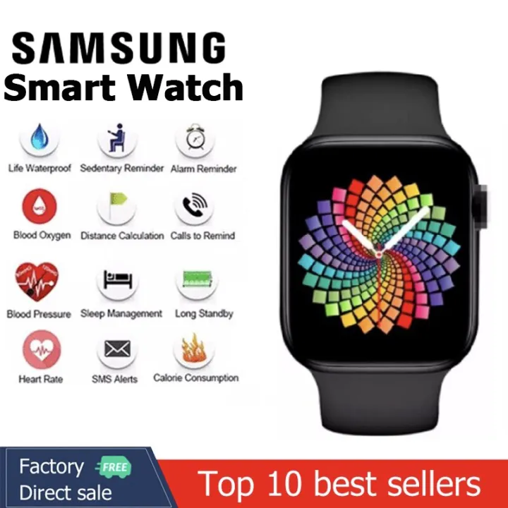 Samsung สมาร์ทวอทช์ แท้ 2022 นาฬิกาข้อมือ นาฬิกาโทรได้ รองรับเมนูภาษา ...