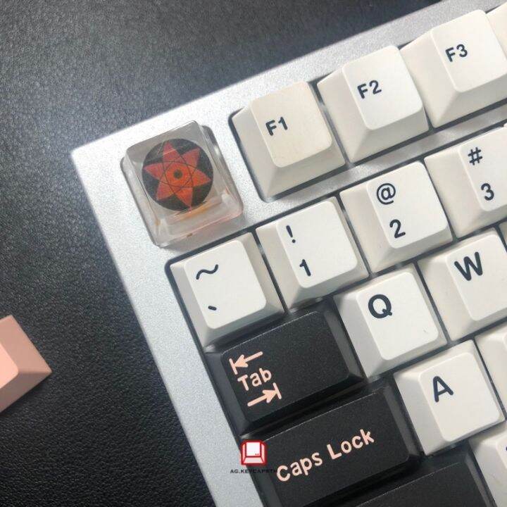 คีย์บอร์ดไร้สาย keyboard bluetooth wireless ĸeycapѕ Naruto theme(เซตนา ...