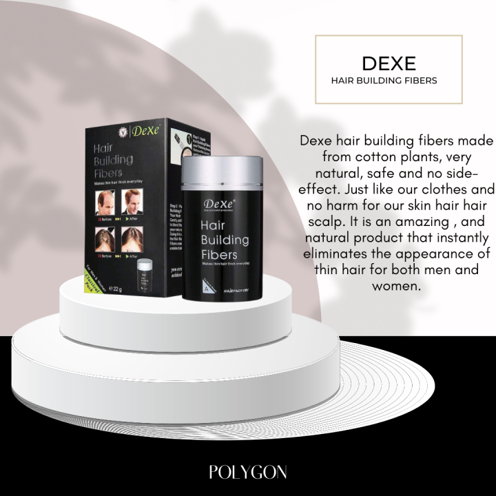 Genuine DEXE Hair Building Fibers Thickening hairline shadow powder ...