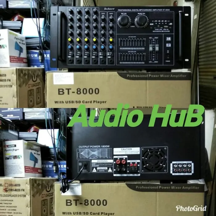 Power Amplifier Betavo BT 8000 Ampli BT8000 6 Channel | Lazada Indonesia