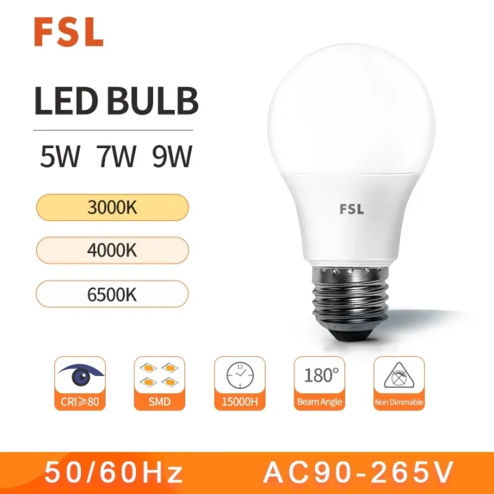 LED bulb E27 3W/5W/7W/9W daylight/warm white/nature white room lighting table lamp LED bombilya ...