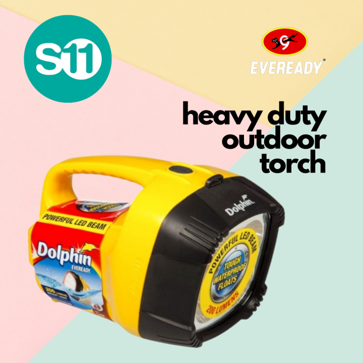 Eveready Dolphin torch light 6V 200 LUMENS Waterproof Floating LED ...