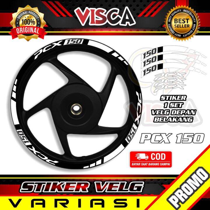 Stiker Velg List Velg Motor Stiker Velg PCX 150 | Lazada Indonesia