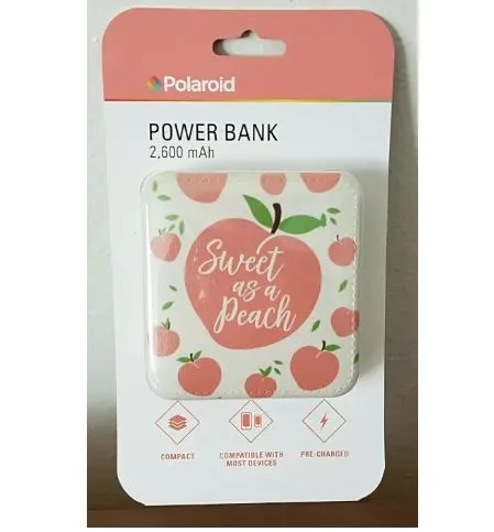 Polaroid (Sweet As A Peach) 2600MAH Powerbank | Lazada PH