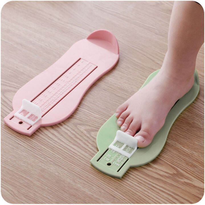 Kid Foot Length Measuring Infant Baby Foot Ruler Grow measuring Ruler ...