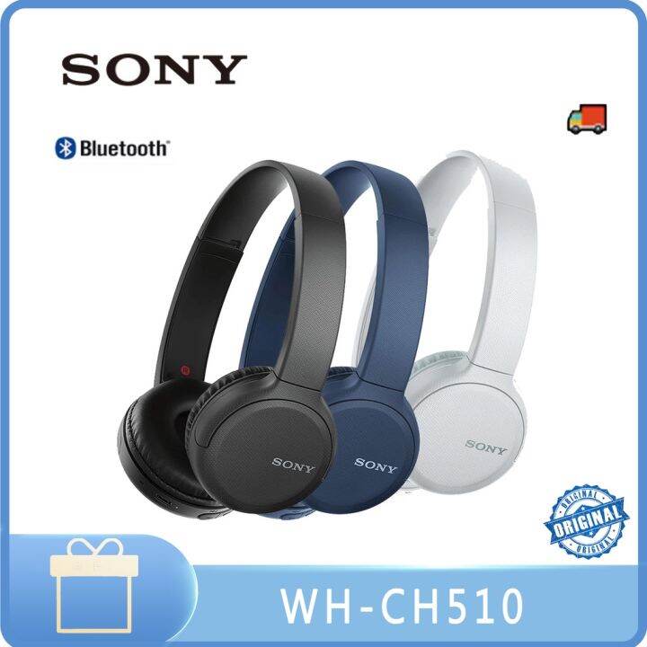 Sony WH-CH510 Headset Wireless Bluetooth Stereo Gaming btr | Lazada PH