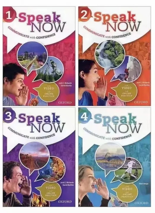 Speak Now Oxford English spoken language teaching material contains a ...
