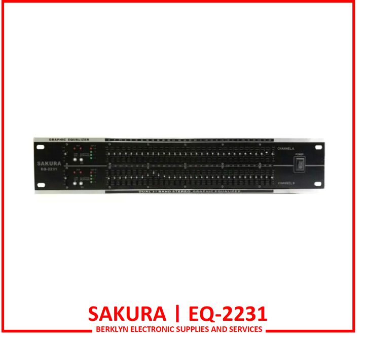 Sakura EQ-2231 Stereo Graphic Equalizer | Lazada PH