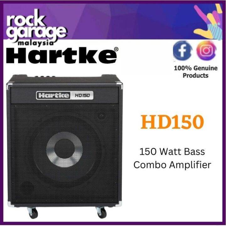 Hartke HD150 - 150 Watt Bass Combo Amplifier (HD-150) | Lazada