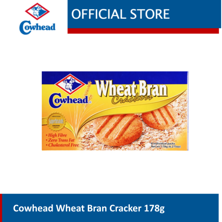 Cowhead Wheat Bran Cracker 178g | Lazada PH
