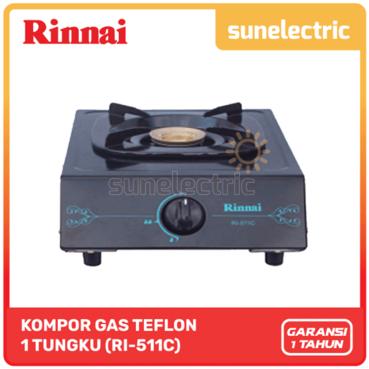 Rinnai RI-511 C Kompor Gas Stove 1 Tungku RI 511 C / RI511 C / RI 511C ...