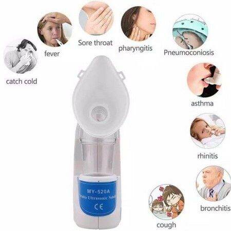 Alat Terapi Pernafasan Asma Nebulizer Portable Inhaler MY-520A nafas ...