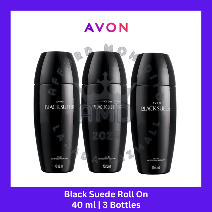 AVON Black Suede Classic Roll on 40ml ( 3 BOTTLES ) | Lazada PH