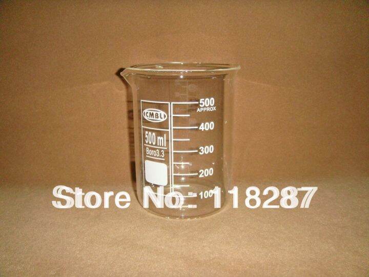 Pyrex 500ml Low Form Glass Griffin Beaker | Lazada PH