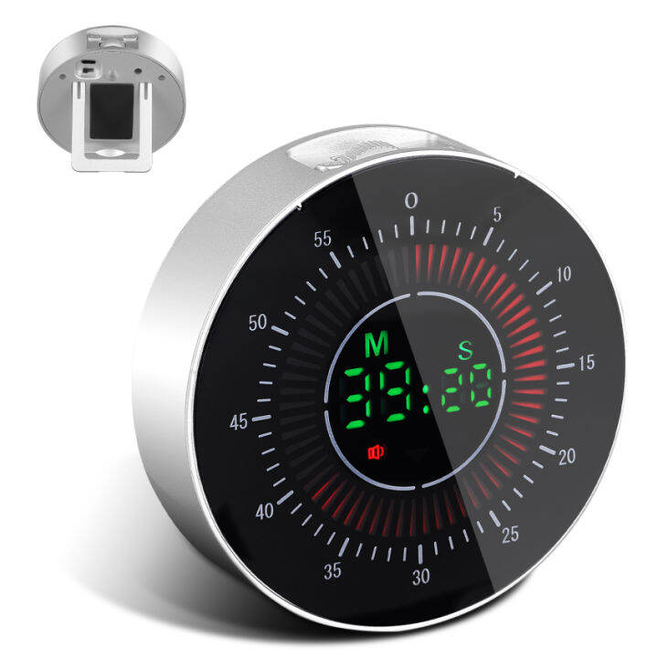 Pro Digital Rechargeable Visual Timer With 3 4 Inch Colour Screen 60 Minutes Countdown Kitchen