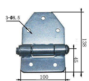 Dropside Hinge for Trucks Heavy Duty Truck Side Hinges 10*13cm 0.6kg ...