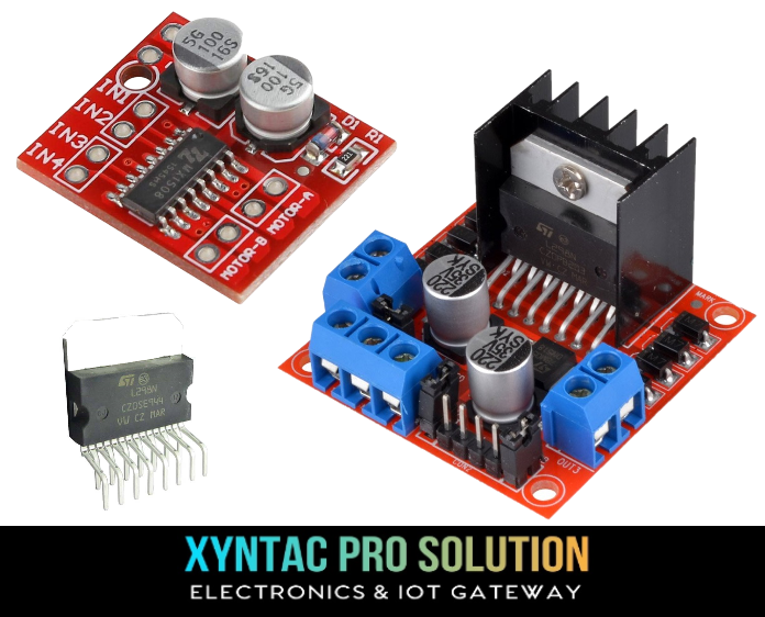 L298N MX1508 Dual H Bridge DC Stepper Motor Drive Controller Board Arduino Module | Lazada