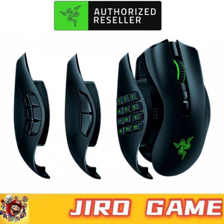 Razer Naga Pro Modular Gaming Wireless Mouse with Swappable Side Plates ...